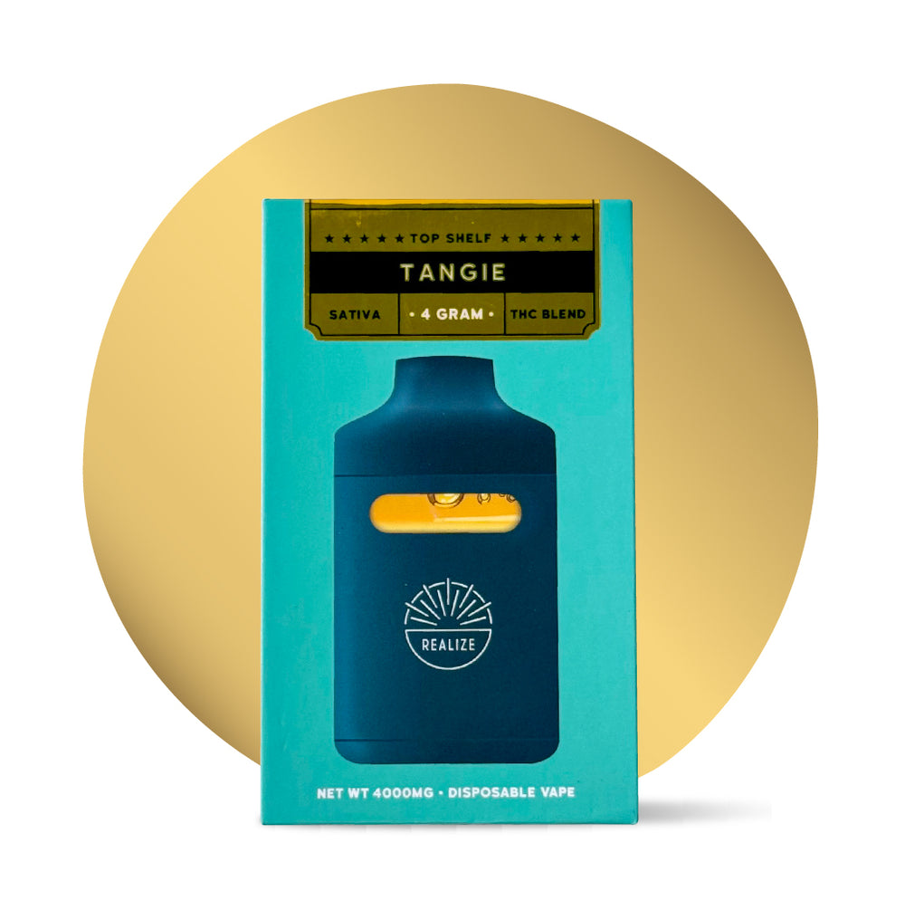 Tangie Sativa Top Shelf 4g Disposable Vape – Smokey Mountain Glass
