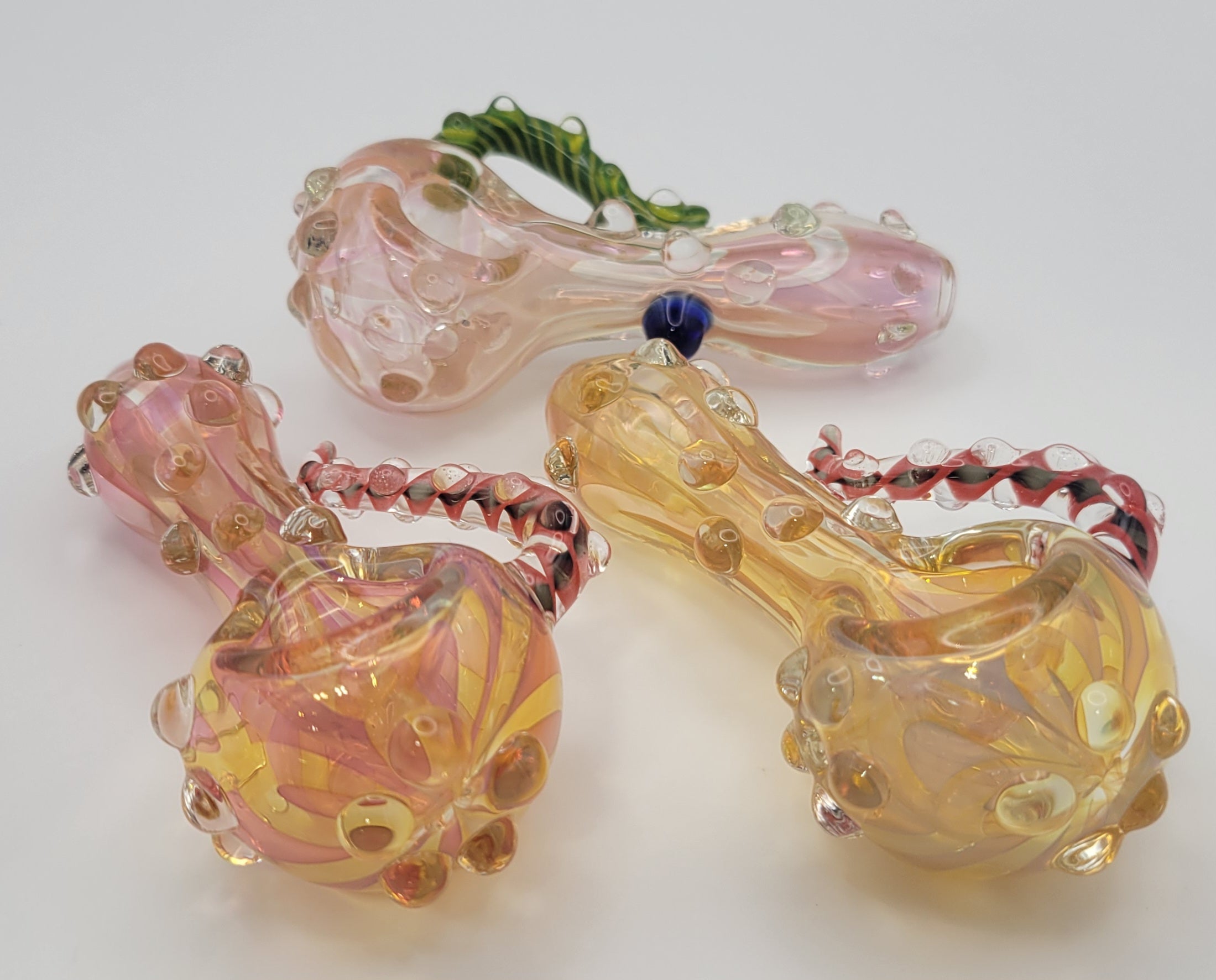 Inside Out Spoon w Horn – Smokey Mountain Glass